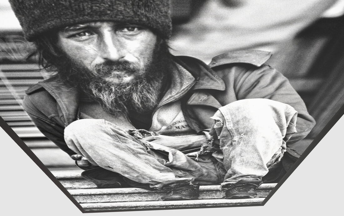 Homeless man photo for sale